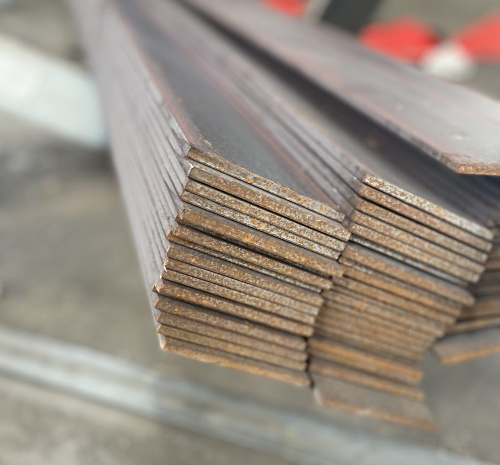 100 x 6mm Mild Steel Flat Bar - Robot Building Supplies