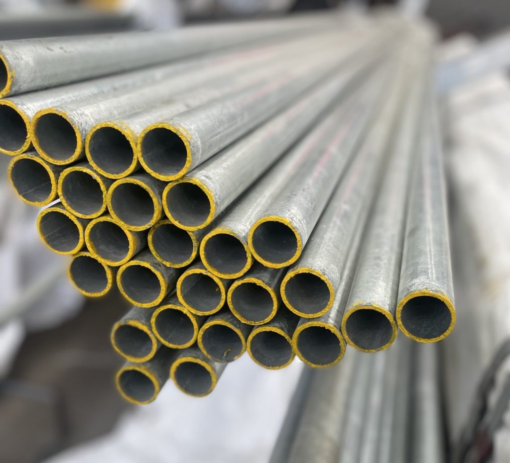 25NB (33.7MM O/D) Plain Ended Galvanised Pipe 6.5M - Robot Building ...