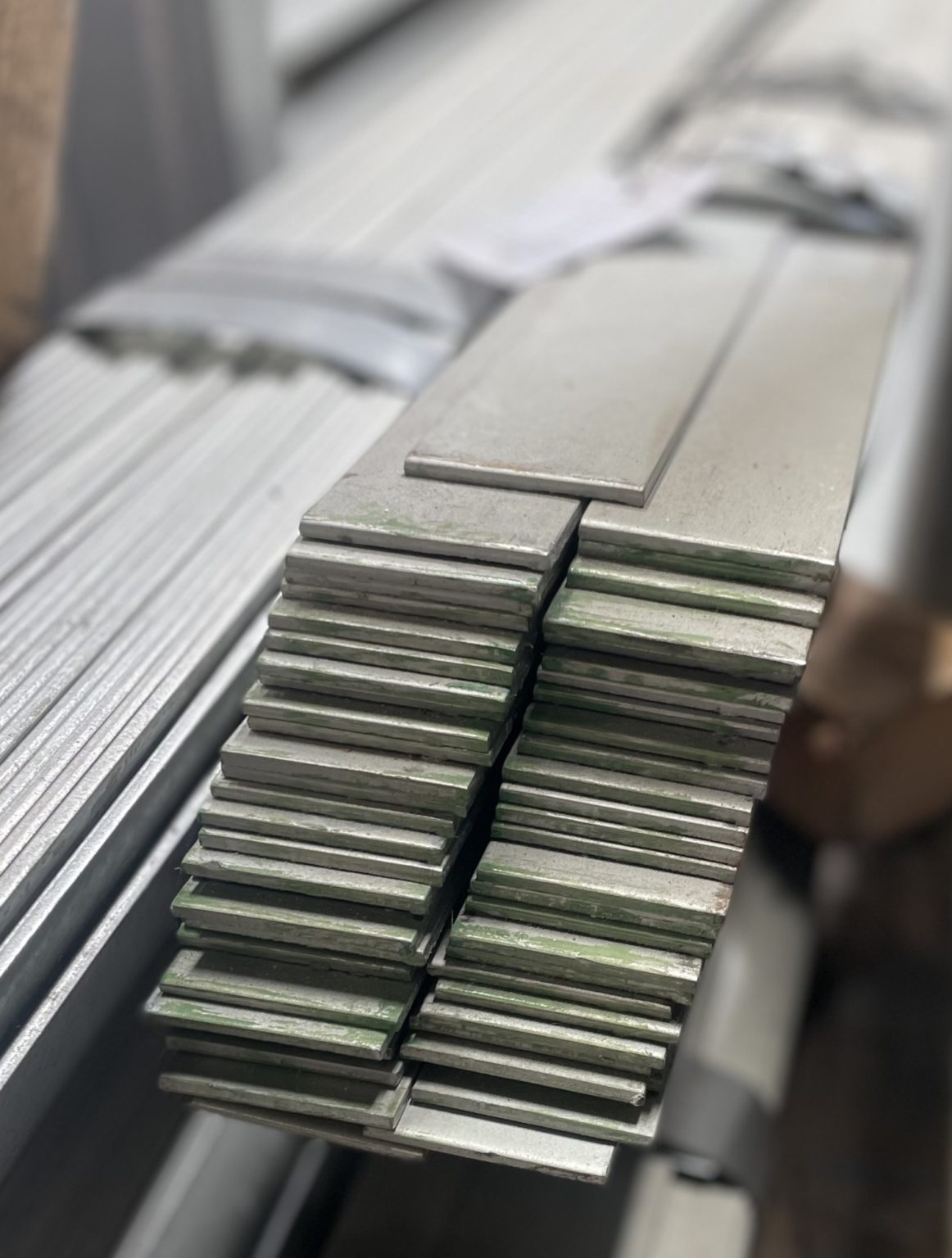 50 X 4mm Galvanised Flat Bar - Robot Building Supplies